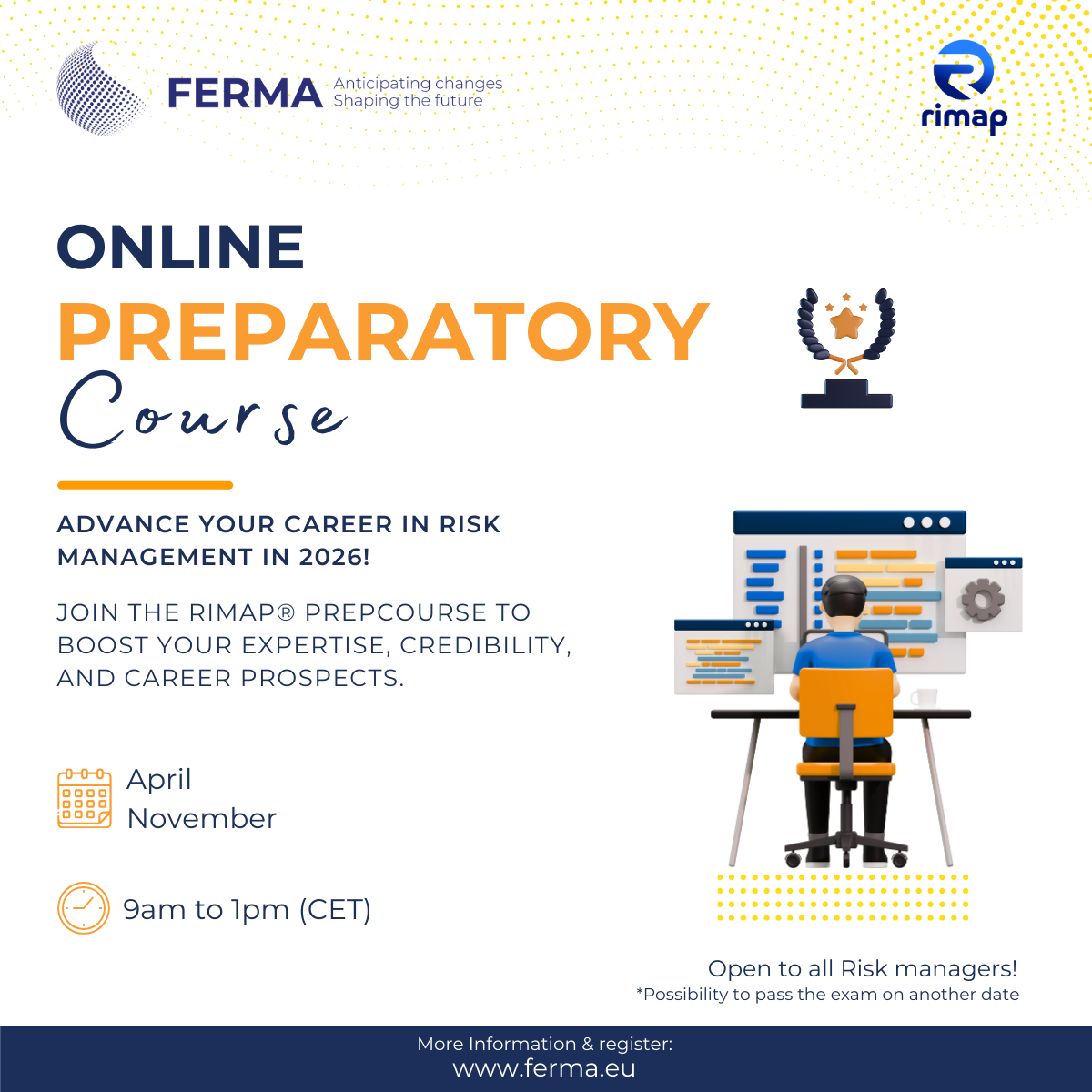 New FERMA - rimap® Preparatory Courses in 2026 - Federation of European ...